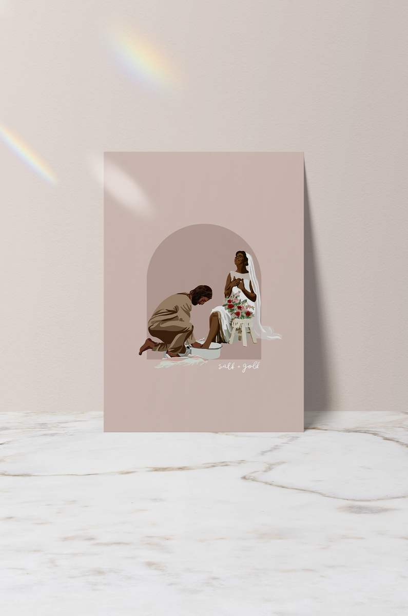 The Footwashing Series: Valentine – Salt & Gold Collection